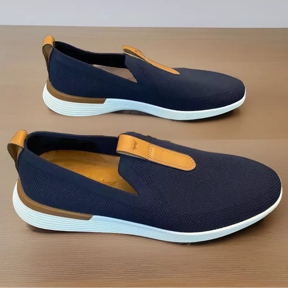 Wolf & Shepherd | Shoes | Wolf Shepherd Mens Swiftknit Navy Blue White ...